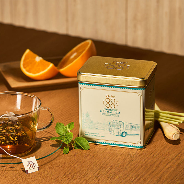 Buy Energize Herbal Tea | Boost Clarity and Vigor - Dabur1884 – Dabur 1884