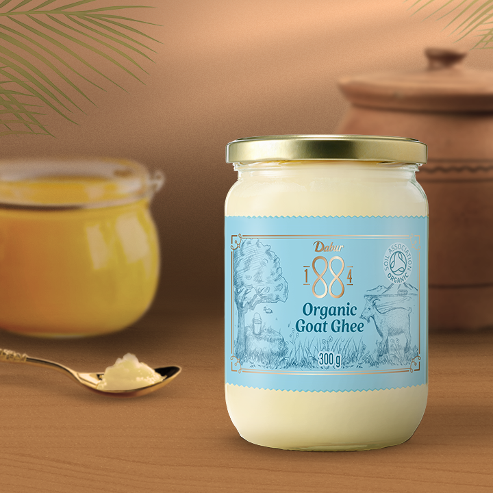 Buy Organic Goat Ghee UK – Dabur 1884 Pure Ayurvedic